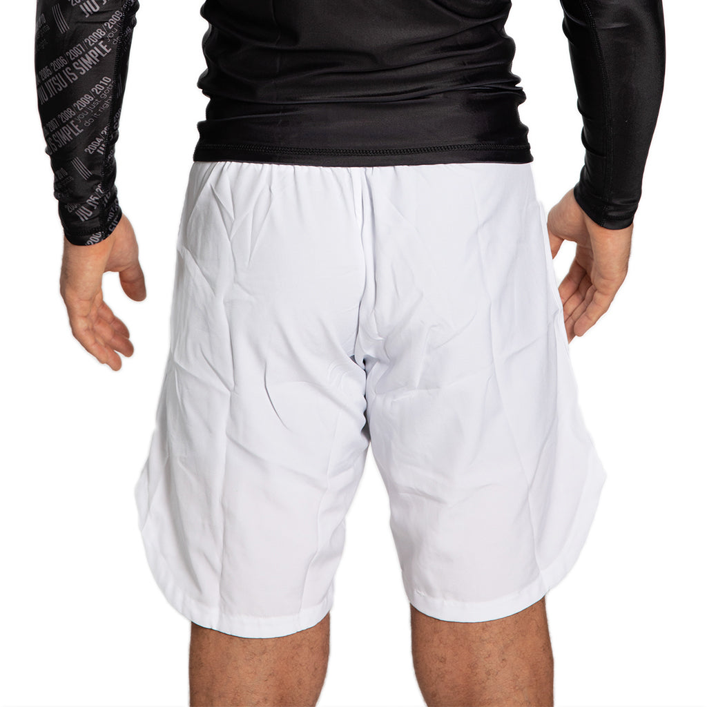SHORT NO GI FIGHT TS1 BRAUS WHITE – AJ Sports Gear